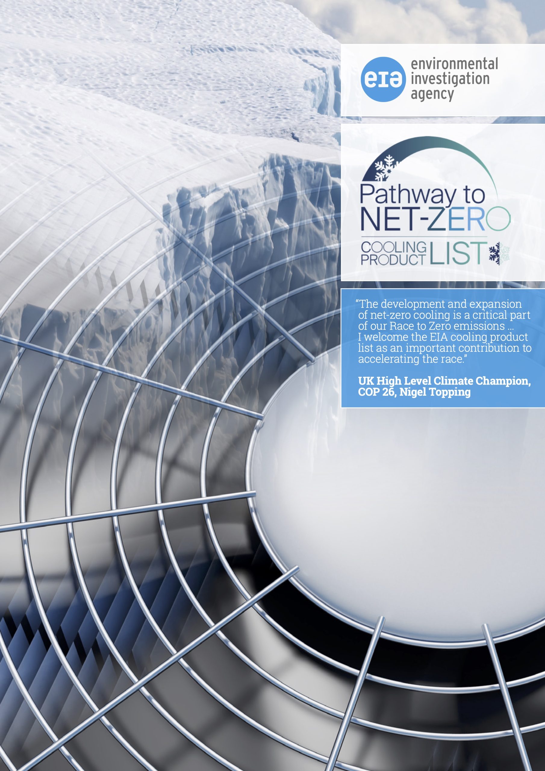 Pathway to Net-Zero: Cooling Product List — EIA